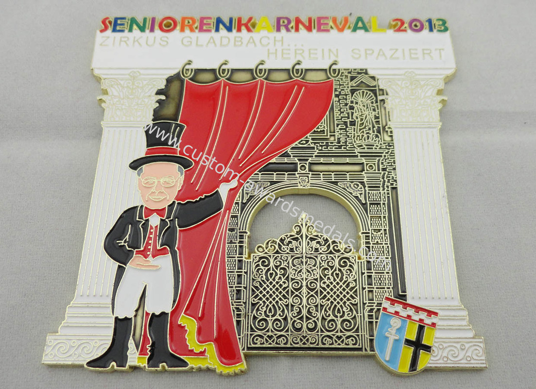Photo Etching, Injection, Die Cast Senioren Karneval Carnival Medal for ...