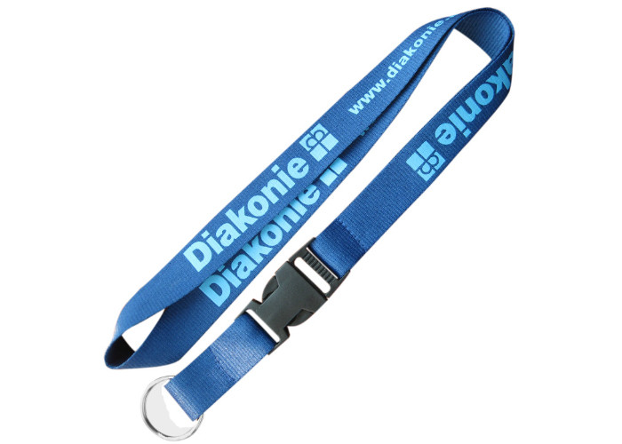 Diakonie Silk Screen Printing Promotional ID Card Keychain Lanyards ...